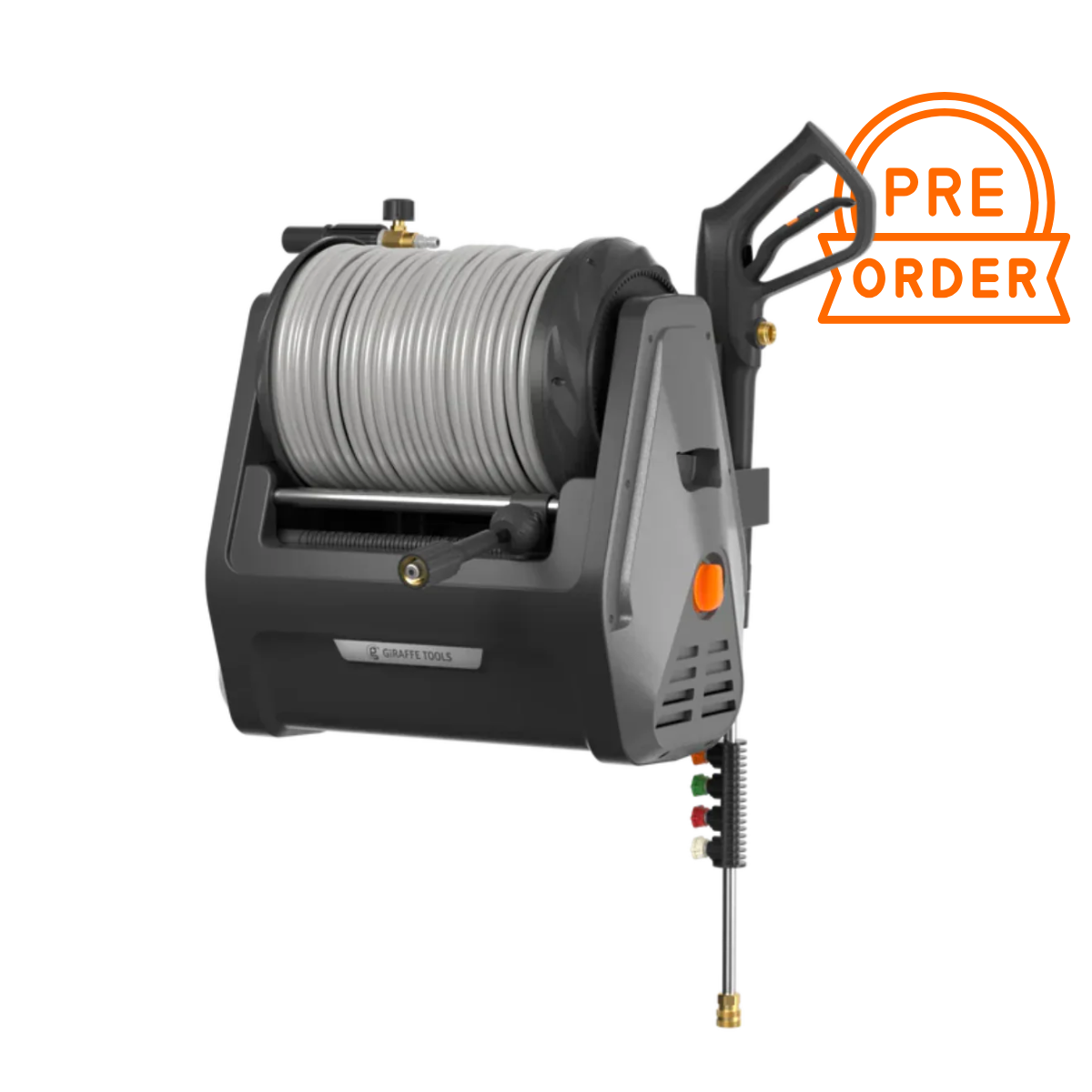 Grandfalls Retractable Pressure Washer Plus